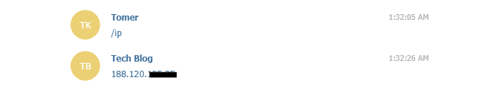 TelePI - שלוט בשרת שלך באמצעות טלגרם - מגזין HT