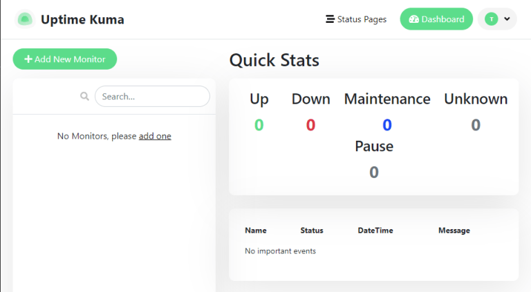 Uptime Kuma A Self Hosted Monitoring Tool Tech Blog